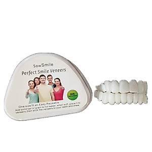 New Silicone Gel Smile Upper and Lower Cosmetic Teeth Tooth Cover Perfect Smile Veneers Comfort Fit Flex molds Mold Denture Braces