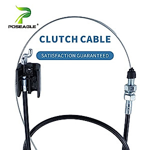 POSEAGLE 946-04007 Cable Replaces MTD 746-04007 Cable, MTD 946-04007 Cable 946-04007 for MTD Craftsman 2-Stage Yard Machines and Troy-Bilt 5524 Storm Snow Throwers
