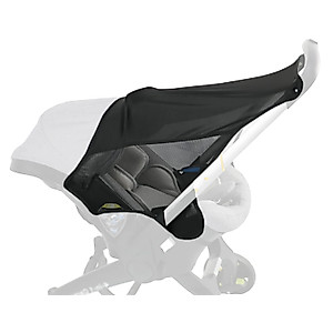 iCaicoyo Stroller Sun Shade for Doona Stroller and Baby Car seat, UV Protection Sun Cover for Baby Pushchairs Strollers Functional Sun Protection Shade and Sleep Aid for Infant Buggy Carrycot