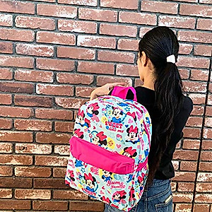 Minnie Mouse Large 16" All Over Print Backpack - 16551