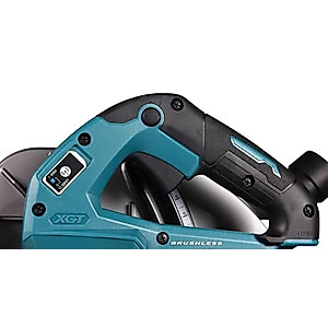 Makita HS011GZ 10.2 inch (260 mm) Rechargeable Circular Saw, 40 V Max, Battery and Charger Sold Separately, Blue