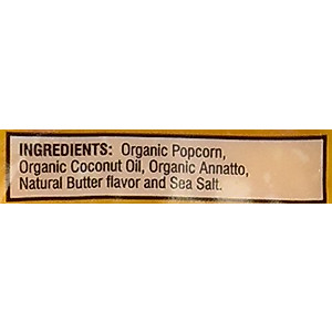 18-Count Organic Popcorn Packets - Pre-Measured 8-Ounce All-in-One Popping Machine Packs with Coconut Oil and Buttered Salt by Great Northern Popcorn