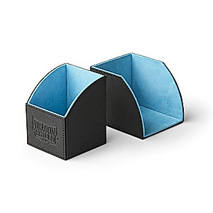 Arcane Tinmen Dragon Shield: Nest Deck Box - Black and Blue, Small, (ART40103)