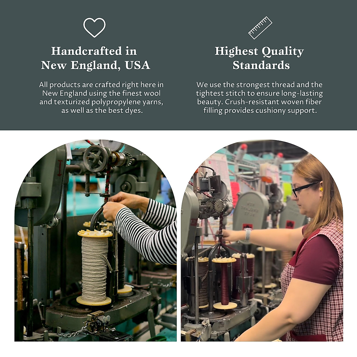 Rhody Rug Country Jewel CJ65 Peridot 7' x 9' Oval - Braided Area Rug, Home Decor, Floor Mat or Bedroom Rug - Easy Care, Ideal for High Traffic Areas in Hallway and Living Room - Made in USA