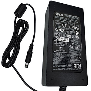 Genuine LG 19V 3.42A AC/DC Adapter for 43" 49" 22" 24" 34" LED LCD Monitor HD TV 43LF5100 22CB25S R460 R480 22VD240 PW800 M2452D S210 PW1000 PW600 M2280D ADS-65AI-19-3 19065E EAY65689605 Power Supply