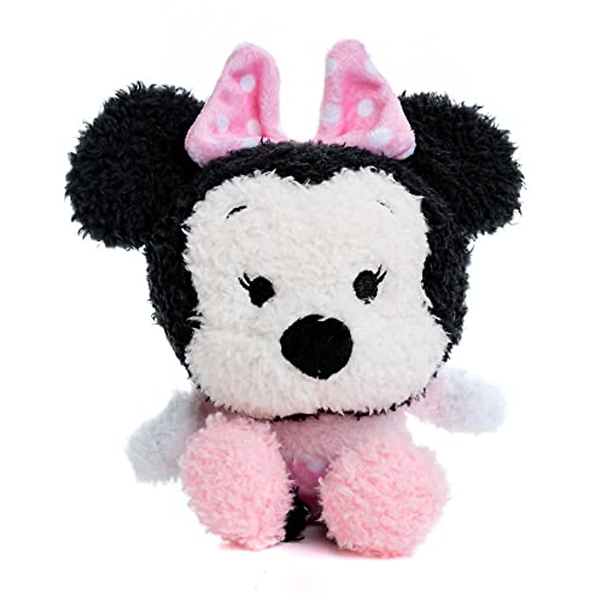 KIDS PREFERRED Disney Cuteeze Minnie Mouse Stuffed Animal Plush Toy - for Babies and Toddlers, Multicolor, 6 inches