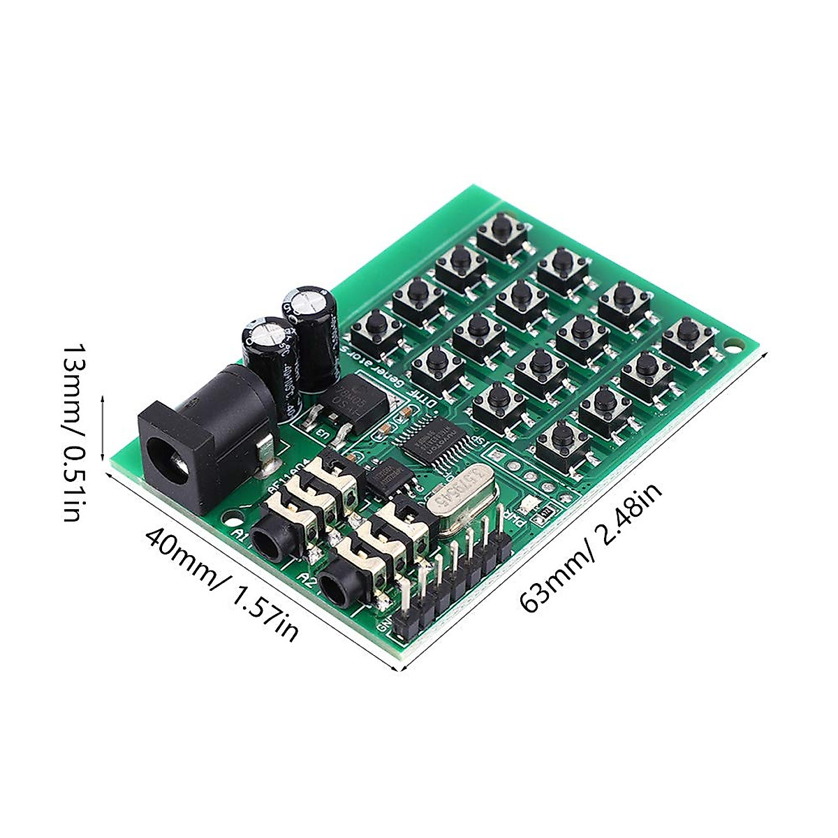 Audio Generator Board Generate 16 Dual Tones DTMF Generator Board for Dialing Keyboard