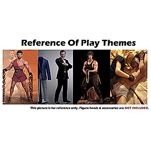 HiPlay TBLeague 1/6 Scale Seamless Male Action Figure Body- 12 Inch Super Flexible Collectible Figure Dolls (M30)