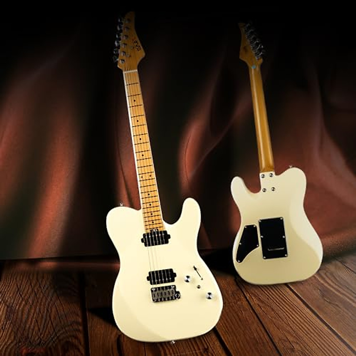 EART Guitars TL-380 Modern Humbucker Pickups Double Coil Split Two Point Tremolo Bridge Solid Body Electric Guitars