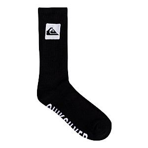 Quiksilver 3 Crew Pack Socks One Size Black