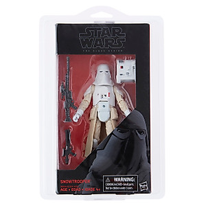Protech SSSTAR-Black Star Case Storage / Display for Star Wars Black Series 6" Standard Size Figures in Red Highlighted Packaging or Black Series Archives Figures, 6.375" W x 9.75" H x 2" D, 10-Pack