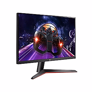 LG 24MP60G-B 24" Full HD (1920 x 1080) IPS Monitor with AMD FreeSync and 1ms MBR Response Time, and 3-Side Virtually Borderless Design - Black