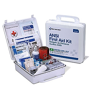 First Aid Only 90566 Bulk ANSI B 50-Person Emergency First Aid Kit for Office, Home, and Worksites, 199 Pieces