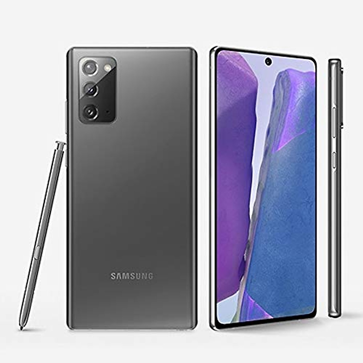 Samsung Galaxy Note 20 N980F/DS, 4G LTE, International Version (No US Warranty), 256GB, Mystic Gray - GSM Unlocked