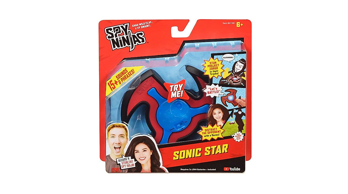 Spy Ninjas Sonic Star Multicolor Toy for Action & Adventure