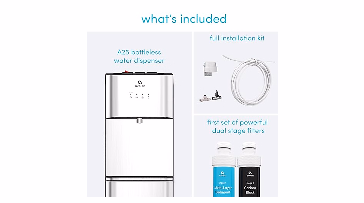 Avalon A25 Bottleless Water Cooler - Self Cleaning & Stylish