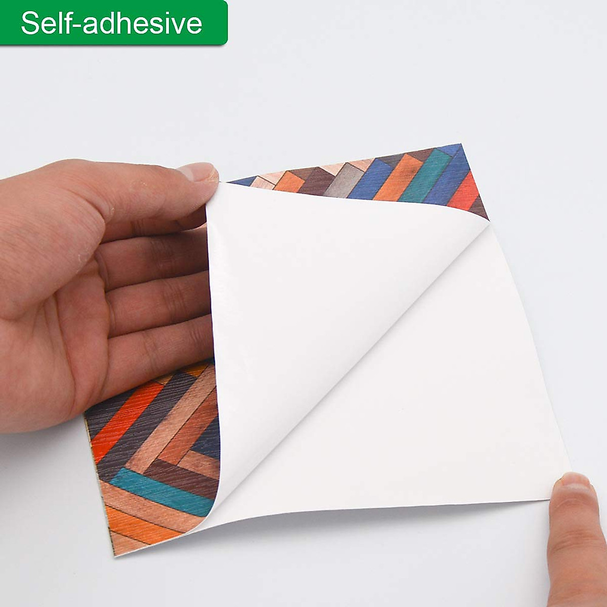 SAMCAMI Miniature Dollhouse Accessories, Self-Adhesive Dollhouse Wallpaper and Flooring, Mini Dollhouse Accessories 1 12 Scale, 12pcs (No.1)