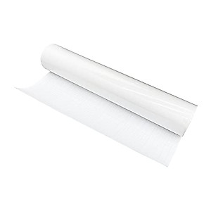 INTBUYING 1116x25inch (0.7x31yards) 3mil Cold Laminating Film Glossy Clear Vinyl Laminator Roll Lamination Film (Laser Star)