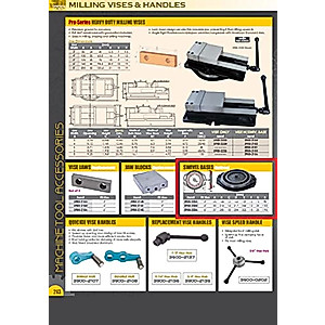 HHIP 3900-2233 Pro-Series 3" Milling Vise Swivel Base