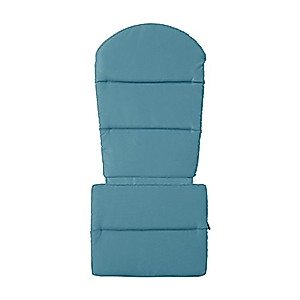 Christopher Knight Home Terry Outdoor Water-Resistant Adirondack Chair Cushions (Set of 2), Dark Teal, 2 Count (Pack of 1)