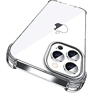 ORIbox for iPhone 12 Pro Max Case Clear,with 4 Corners Shockproof Protection,iPhone 12 Pro Max Clear Case for Women Men Girls Boys Kids,Case for iPhone 12 Pro Max Phone Clear