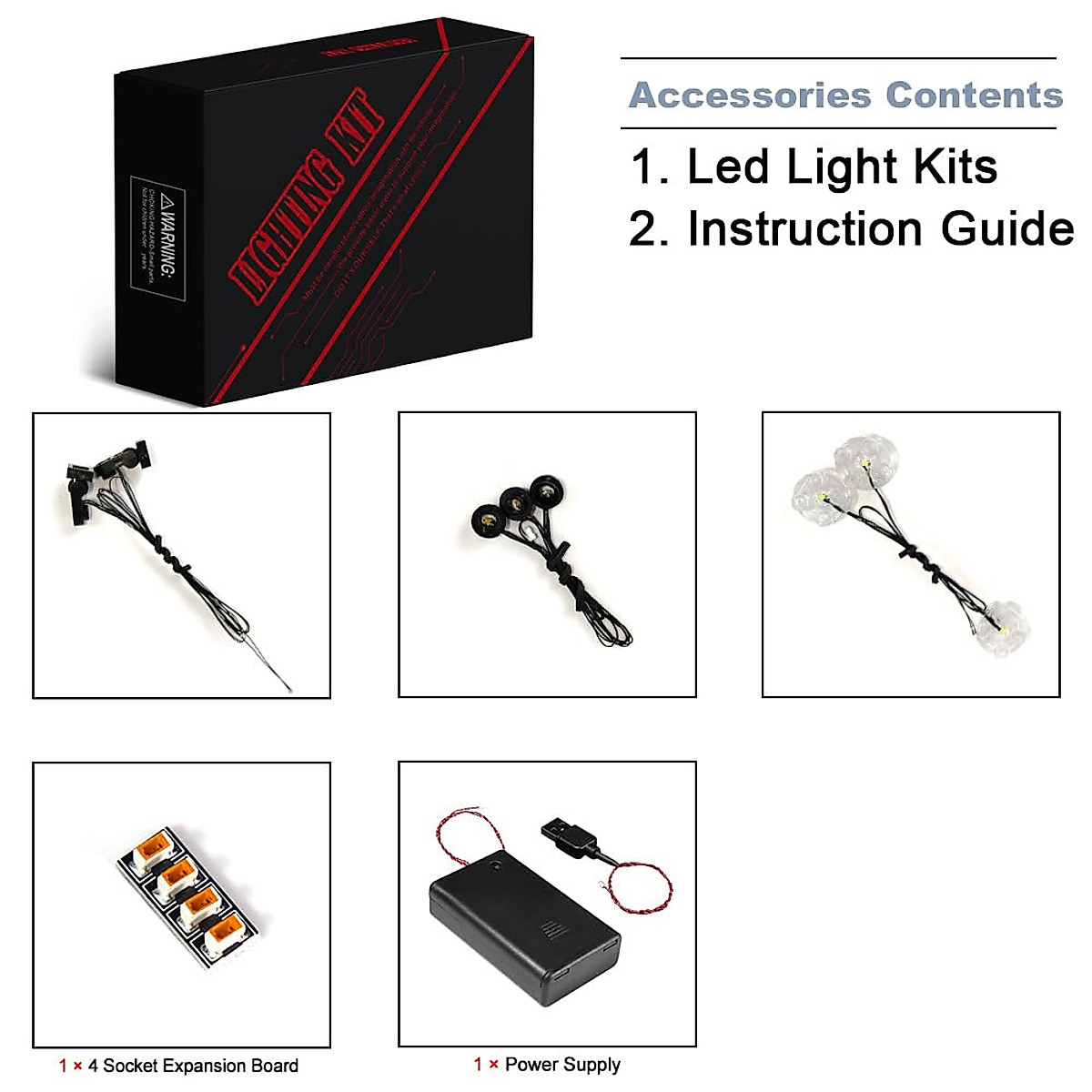 BrickBling LED Light Compatible with Lego Peter Pan & Wendy's Flight Over London, Creative Lighting Kit Compatible with Lego 43232 (Lights Only, No Model)