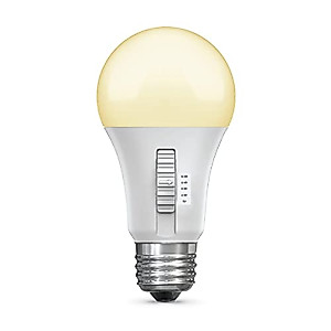 Feit Electric LED Color Selectable Timer Intellibulb - A19 with an E26 Medium Base Light Bulb - 60W Equivalent - 15 Year Life - 800 Lumen - 2700K Soft White and 5000K Daylight