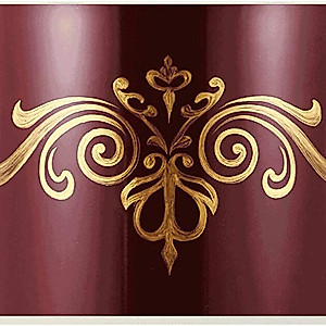 CXDTBH Autom for Living Room Bedroom Fashion Business Trash Can, Powered by Batteries (not Included)