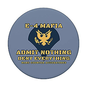 United States Army E-4 Mafia PopSockets PopGrip: Swappable Grip for Phones & Tablets