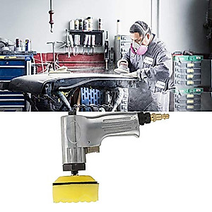 3 Inch Mini Air Angle Sander,2000RPM Professional Pneumatic Sander Polisher,with Grinding Disc,for Wood, Stone, Hardware, Crafts, etc