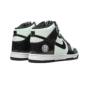 Nike Men's Basketball Shoe, Barely Green Black Barely Green White Black, 10 US