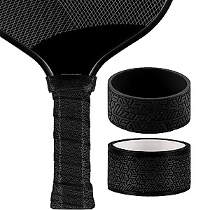 Lizard Skins DSP Ultra Pickleball Grip – 0.8mm Thickness Pickleball Paddle Grip Tape – 11+ Colors (Jet Black)