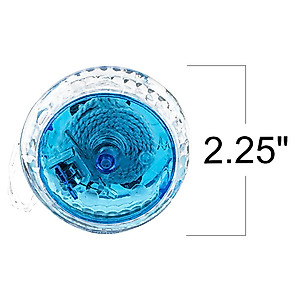 ArtCreativity Light Up Plastic Yoyos for Kids, Set of 3, Classic Yo-Yo Toys with Flashing LEDs, Light-Up Birthday Party Favors, Goodie Bag Fillers, Holiday Stocking Stuffers, Classroom Prizes