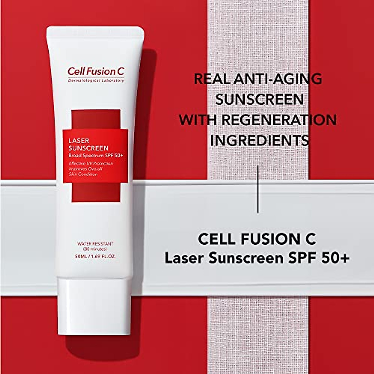 Cell Fusion C Laser Sunscreen SPF 50+ | Water resistant facial sunscreen, Anti-aging, Reef Safe