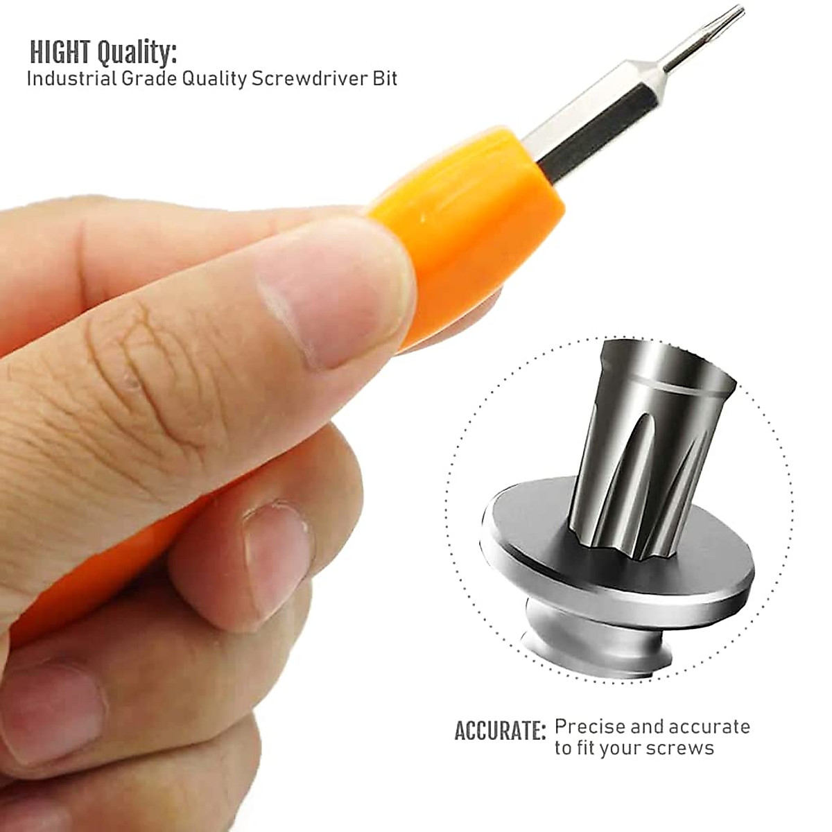 Doorbell Screwdriver For Doorbell Repairing Household Screwdriver Bit Screwdriver Double-end Repair Tool Set Doorbell Screwdriver Replacement Kit Tool For Doorbell 2