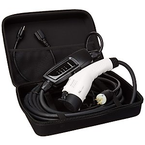 Duosida Level 1+2 EV Charger(120-240V,16A,25ft) Portable EVSE Home Electric Vehicle Charging Station Universal