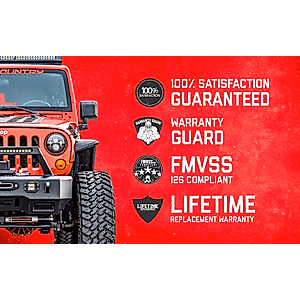 Rough Country Rear Bumper w/Tire Carrier for 87-06 Jeep Wrangler YJ/TJ - 10592A