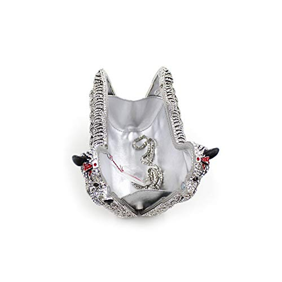 Puppy Evening Bag Luxury Diamond Crystal Clutch Bling Dazzling Purse Party Date Handbag Special Wallet