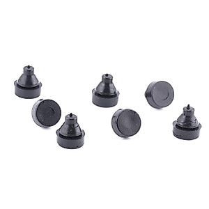 Generic Rubber Feet for American Woman Crock Pot Push In Black Silicone 4 Per Pack, KF-TNF8 Bumper