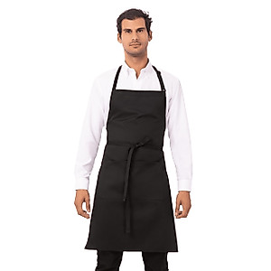 Chef Works Unisex Butcher Apron apparel accessories, Black, 34-Inch Length by 24-Inch Width US