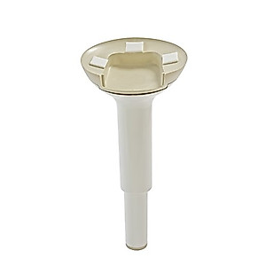 Big John Toilet Seat 612011919 Wall Hung Toilet Support, White