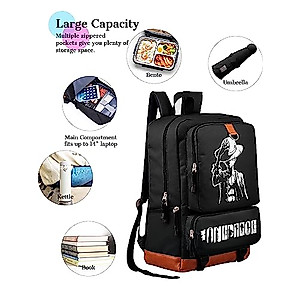 QIAOQIAOTA Anime Backpack School Bag Bookbag for Boys Kids 17 inch Laptop Backpack Anime Fanny Pack Travel Bag