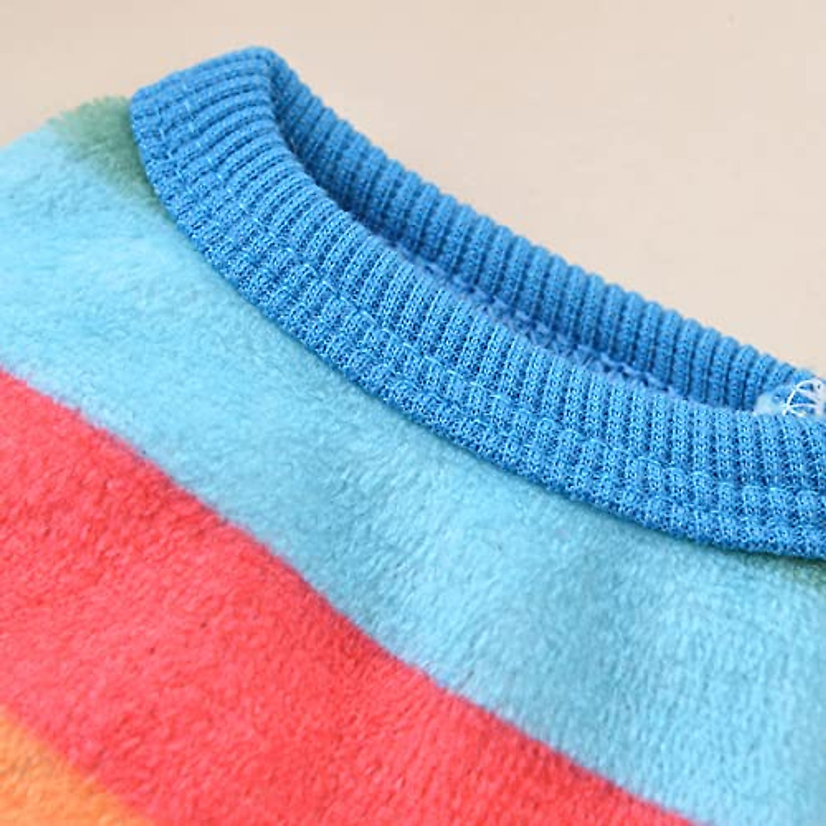 2pcs Vest T Caterpillar Dog Animals Chihuahua Small XXS Rabbit T- Shirt Cartoon Flannel Pet French Puppy Ferret Bunny for Warm Size - Outfit Shirt, Clothes Dogs Fleece