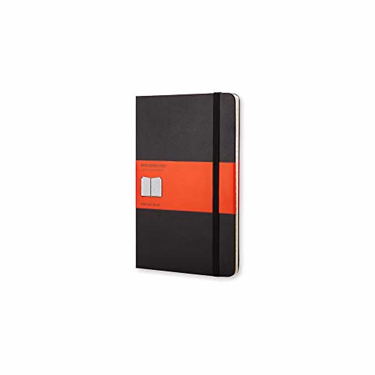 Moleskine PRO Address Book, Hard Cover, Large (5" x 8.25") Black, 240 Pages