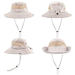 Konikit Sun Hat for Women Men Packable UV Protection Hat Wide Brim, UPF 50+ Outdoor Hat for Hiking Fishing Camping Gardening