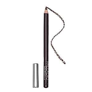 Palladio Wooden Eyeliner Pencil, Thin Pencil Shape, Easy Application, Firm yet Smooth Formula, Perfectly Outlined Eyes, Contour and Line, Long Lasting, Rich Pigment, Dark Brown