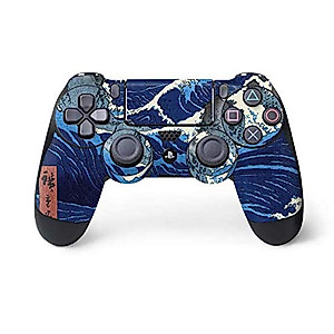 Skinit Decal Gaming Skin for PS4 Controller - Officially Licensed Bridgeman Art View of The Naruto whirlpools at Awa Design