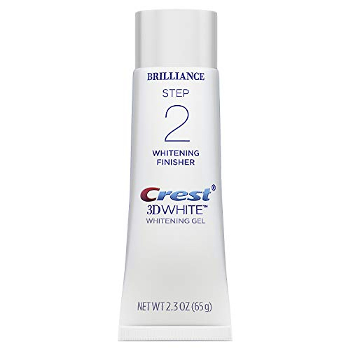 Crest 3D White Brilliance 2 Step Kit, Deep Clean Toothpaste (4oz) + Teeth Whitening Gel (2.3oz)