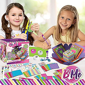 Card Crafting Explosion Arts and Crafts Box - Birthday Gift Box to Tween - DIY Greeting Cards Stationary Set – Make Your Own Card Crafts Age 6+
