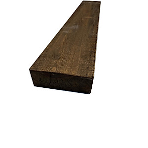 Wilson Rustic Barn Beam Mantel - Reclaimed Farmhouse Wood Shelf (72 inch Long)